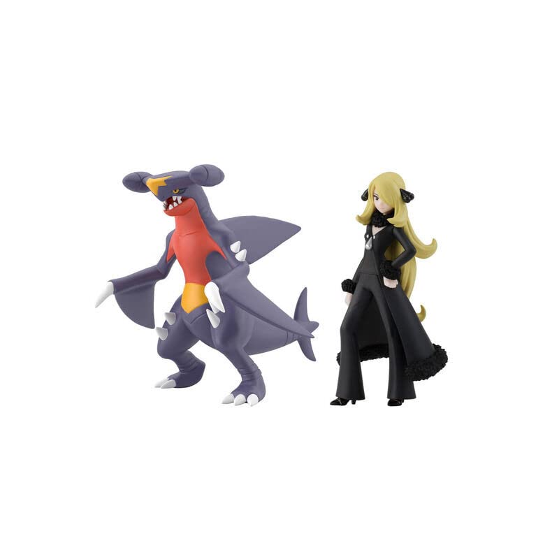 Pokemon Bandai Shokugan Scale World Sinnoh Region Set Cynthia ...