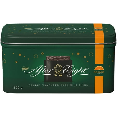 NESTLÉ AFTER EIGHT Orange Dark Mint Thins Collectible Tin | Walmart Canada