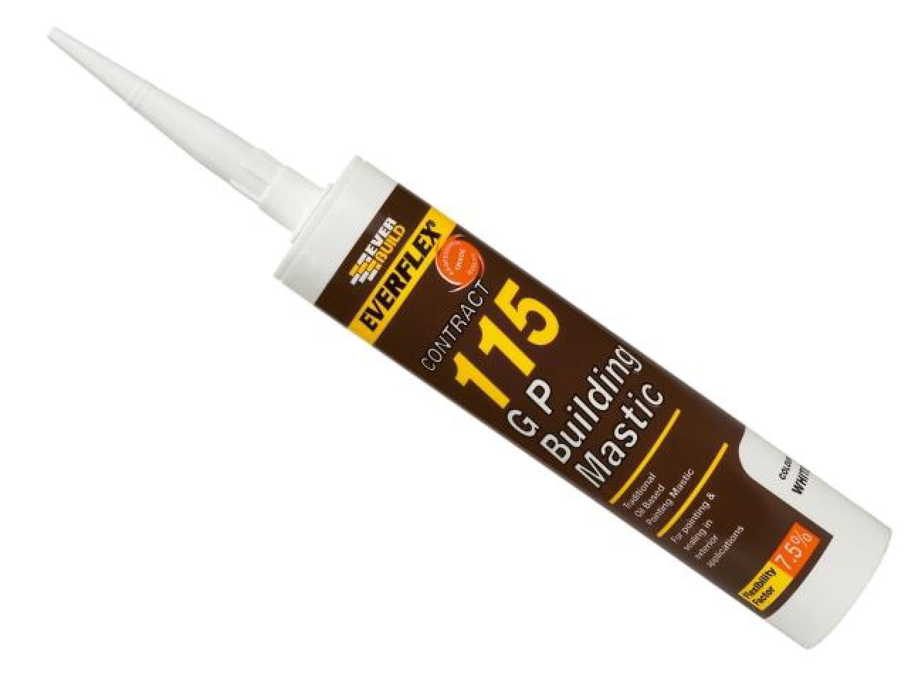 Everbuild - Everflex® 115 General Purpose Building Mastic Brown 285ml ...