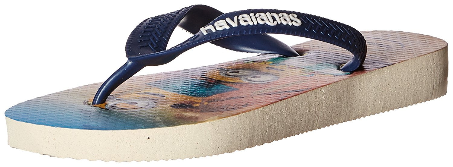 Havaianas Kids Minions Sandal Flip Flop - Beige/Navy Blue - 25/26 BR ...