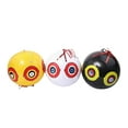 3PCS Inflatable Anti Bird Deterrent Balls, PVC Scare Eye Ball with ...