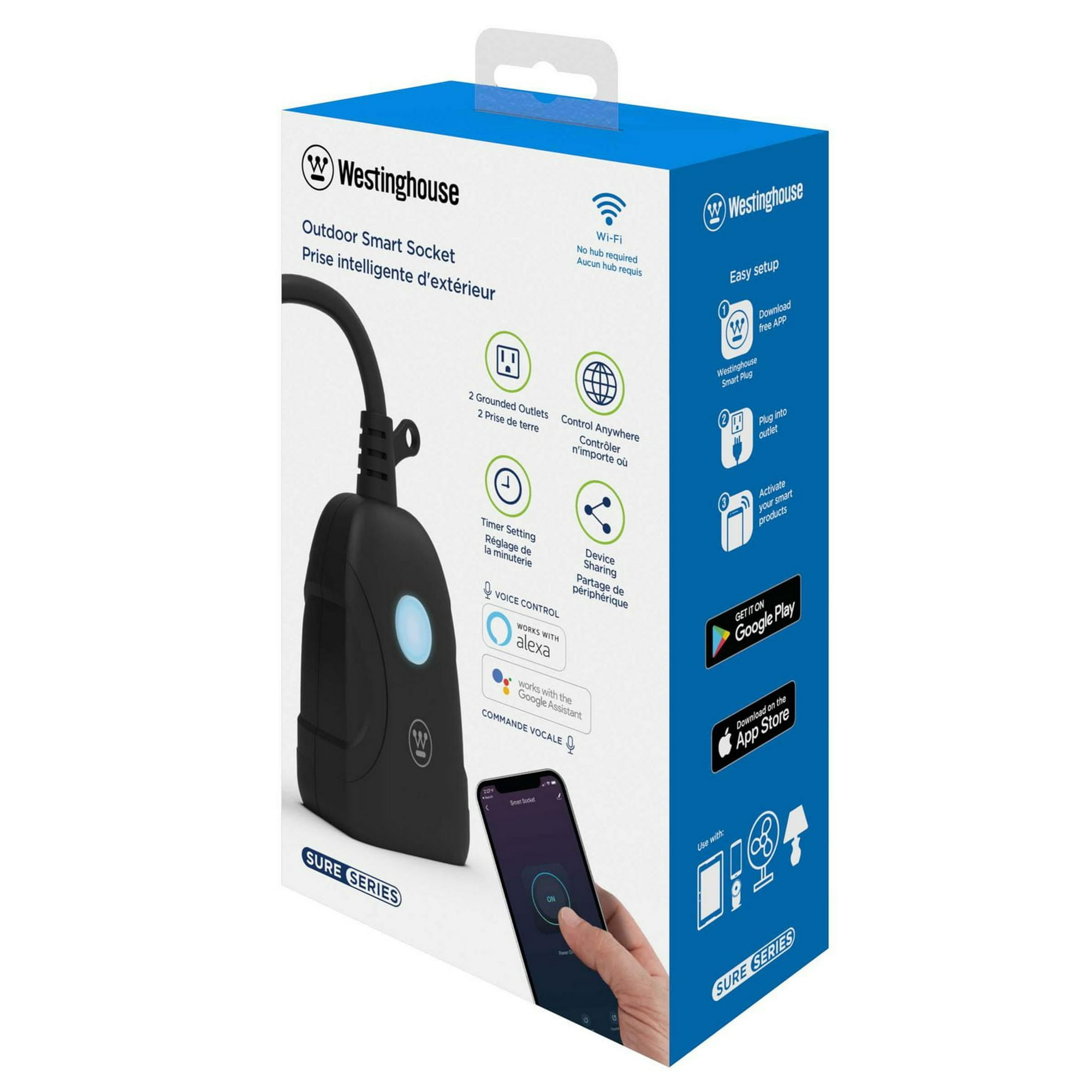 Click here for Westinghouse 2-Out Outdoor Wifi Smart Plug 1 prices