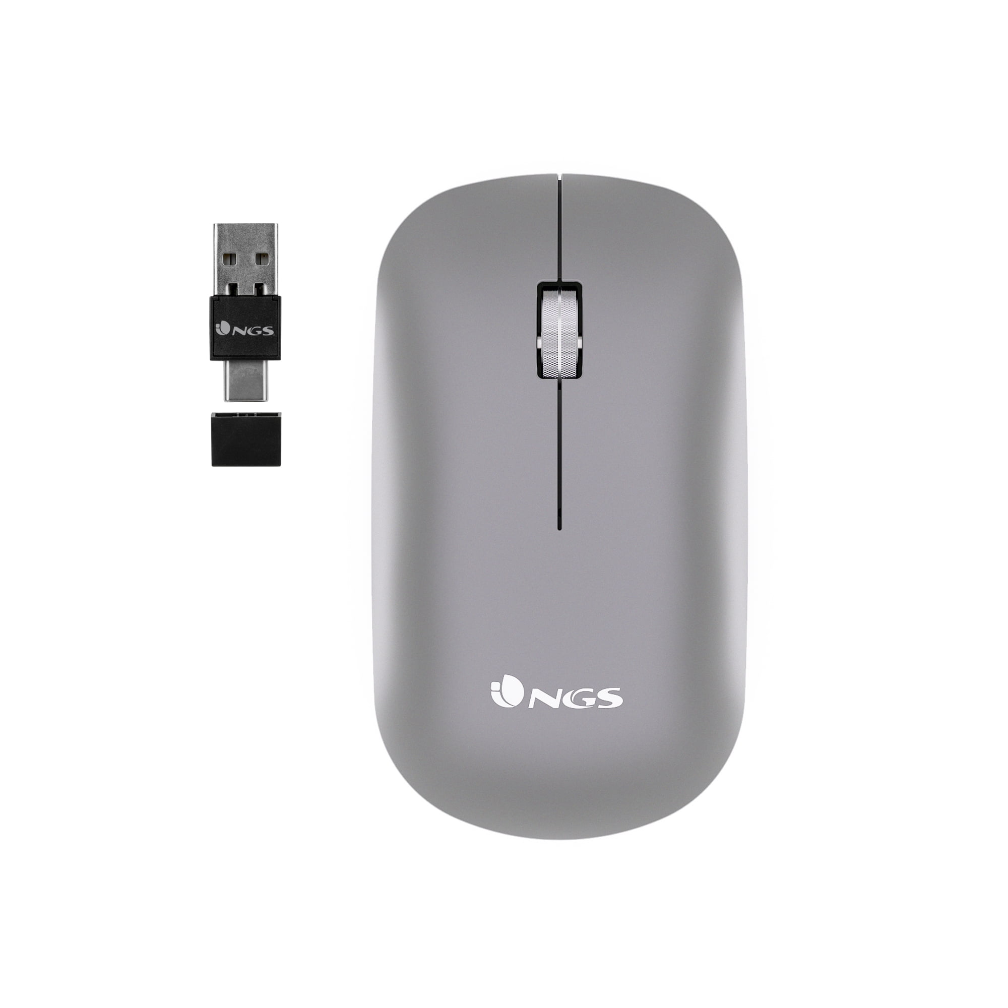 NGS Wireless Rechargeable Multimode Mouse - Snoop-RB - Walmart.com