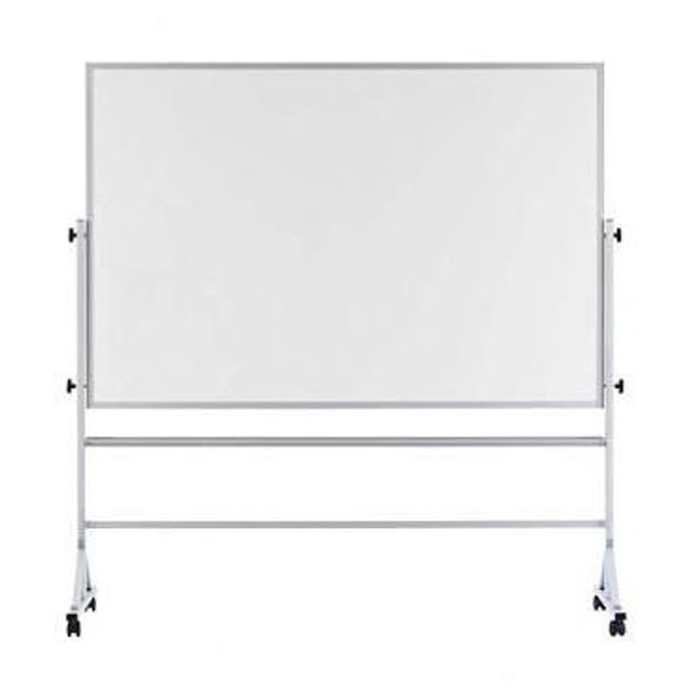 Marsh 48x72 White Porcelain Markerboard Both Sides Reversible, Aluminum ...