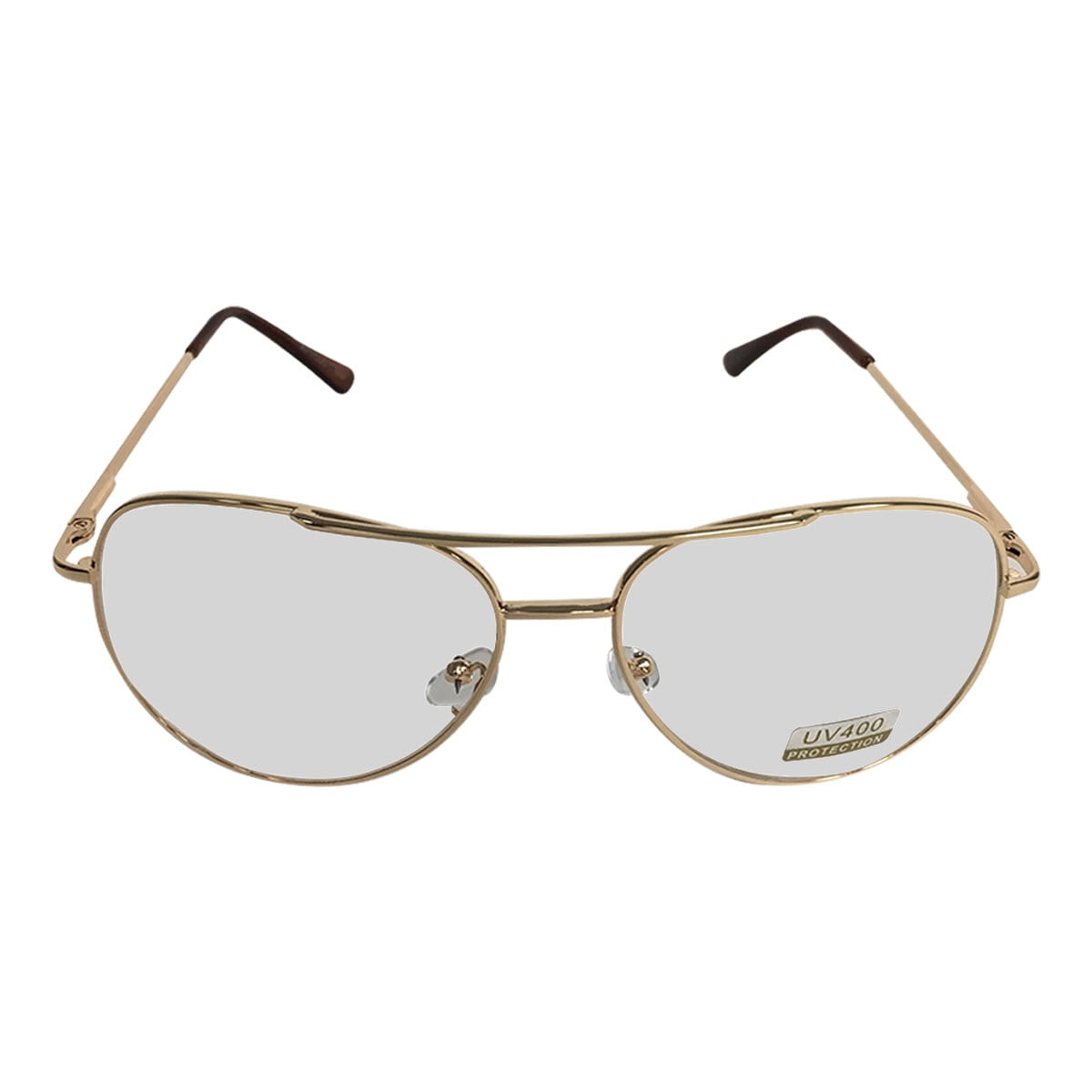 Gold Frames With Clear Lens Aviator Glasses Napoleon Dynamite Bill ...