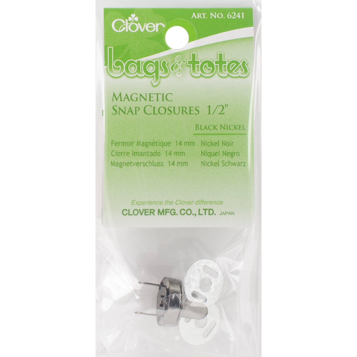 Magnetic Tote Bag Closure 1/2"-Black Nickel | Walmart Canada