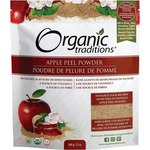 Organic Traditions - Apple Peel Powder - 3.5 oz. - Walmart.com