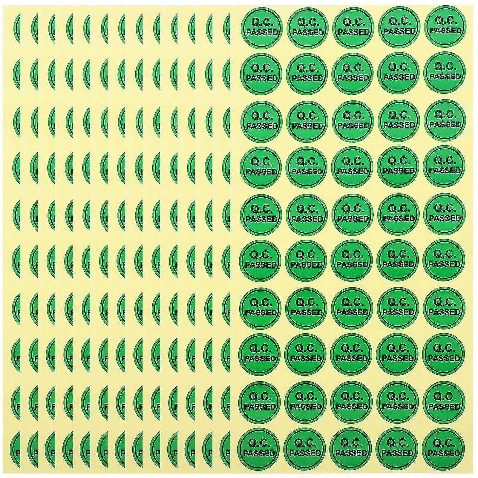 1000pcs QC Passed Adhesive Stickers Coated Paper Weather Resistant ...