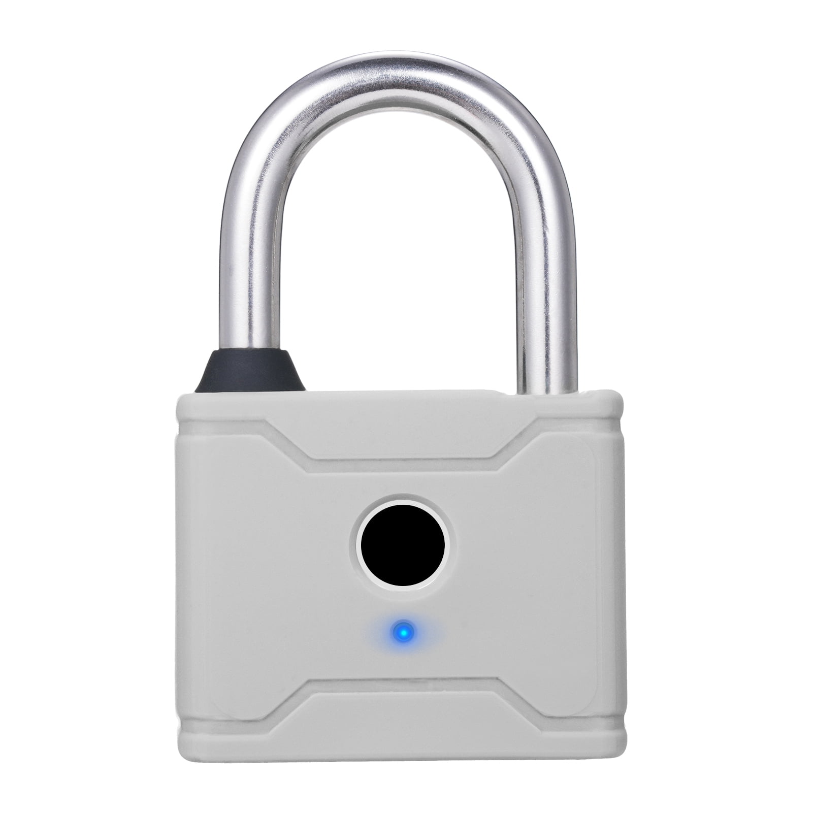Candado con huella digital Candado a prueba de agua IP65 Gris | Walmart ...