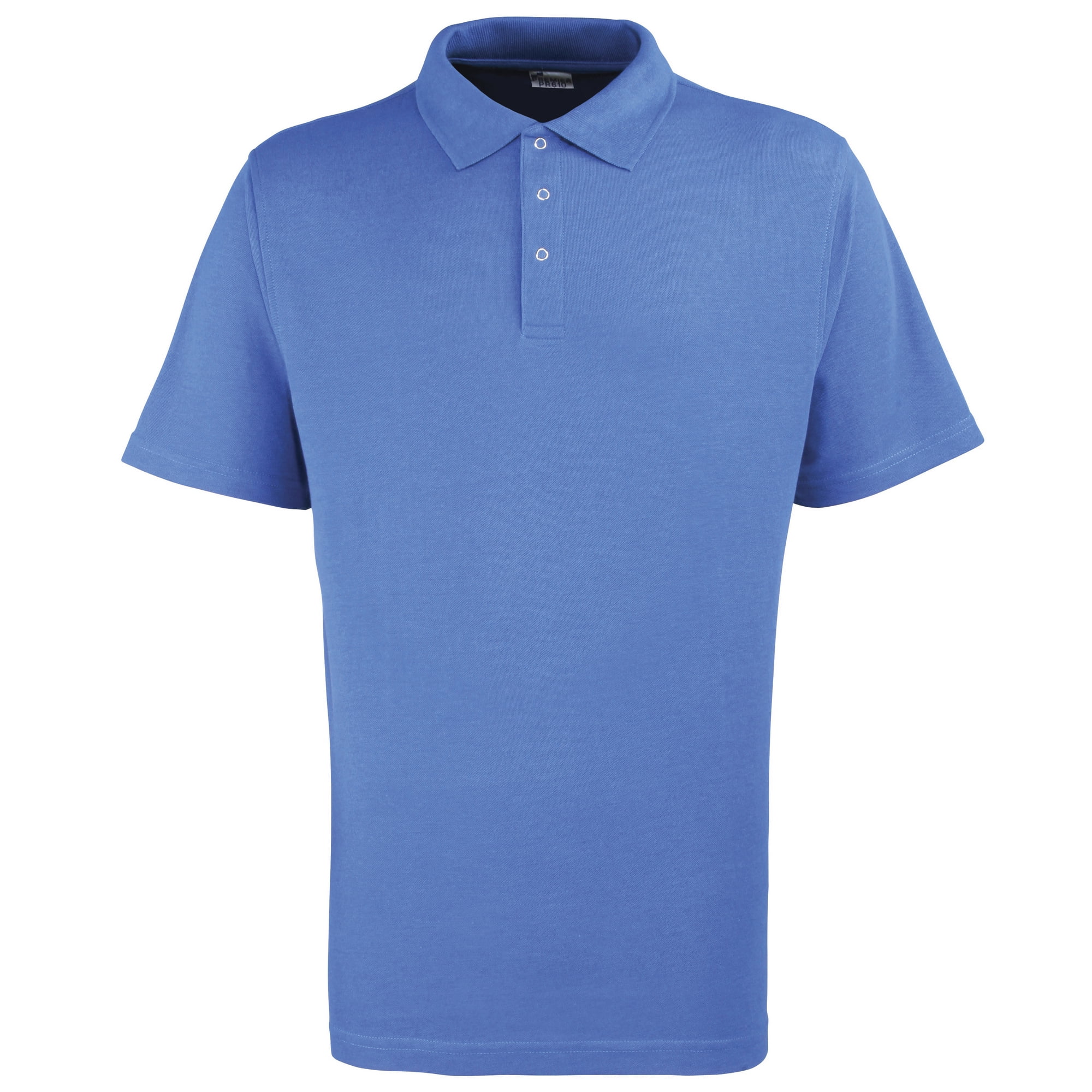 Premier Mens Stud Heavyweight Plain Pique Polo Shirt - Walmart.com