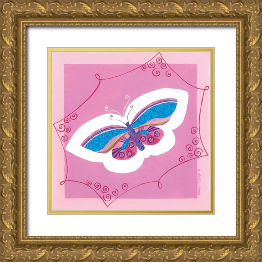 Shamp, Cindy 26x26 Gold Ornate Wood Framed with Double Matting Museum ...