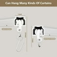 Ceiling-Mount Curtain Track System, Heavy-Duty Room Divider Track with ...