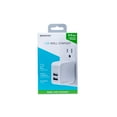 Merkury Innovations 3.4 Amp 2 USB Wall Charger, White - Walmart.com