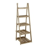 Fionafurn 5-Tier 51'' Ladder Shelf Bookshelf Bookcase Storage Display ...