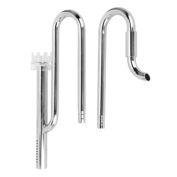 Inflowand Outflow Set,Fish Tank Stainless Steel Inflowand Outflow Pipe ...