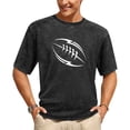 Athletic Sports Theme Vintage Black T-Shirt - Cracked Lightning ...