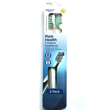 Equate Polaris Deep Cleaning VibraClean Toothbrush with Charcoal ...