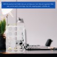 BESTYASH Clear Vinyl Storage Rack with 15 Slots for Convenient Vinyl ...