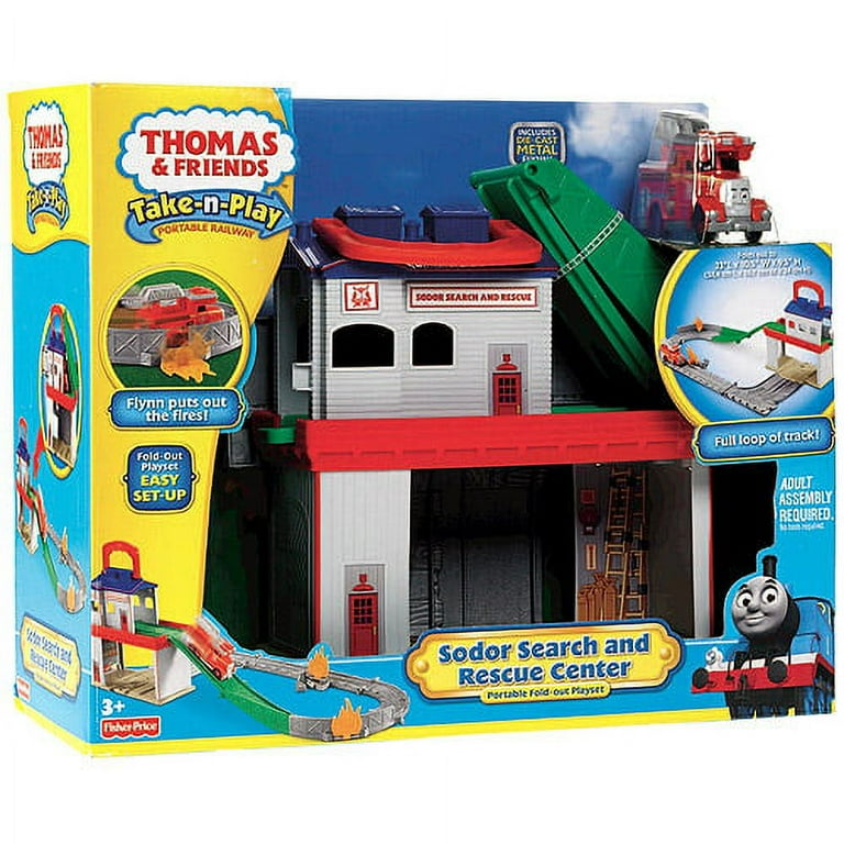 Thomas Friends Take-n-Play Sodor Search And Rescue Center, 48% OFF