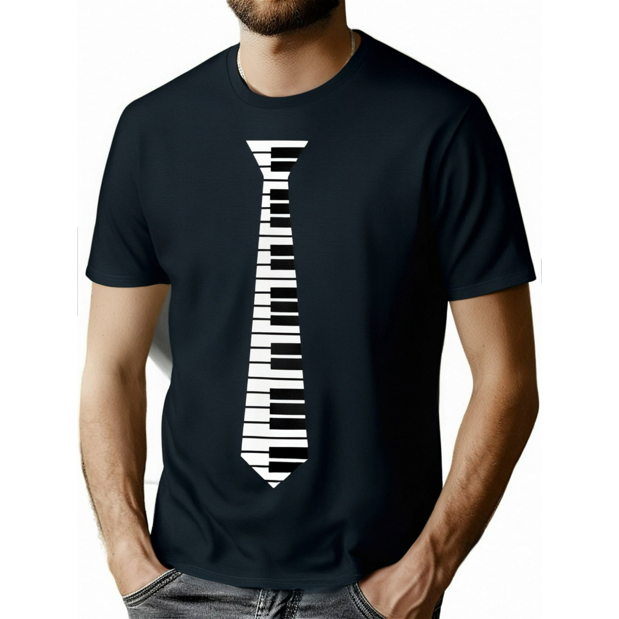 Click here for Generic Piano Neck Tie Funny Humorous Keyboard Mus... prices