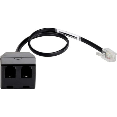 Telephone RJ9 4P4C Training Adapter Y Splitter for Headset or Handset ...