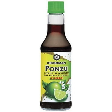 Kikkoman Citrus Seasoned Ponzu Lime Dressing & Sauce, 10 oz (Pack of 6) - Walmart.com