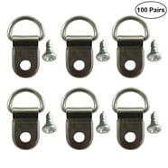 Picture Frame Hanging D Ring Single Np Nickel Plated With Screws Pack ...