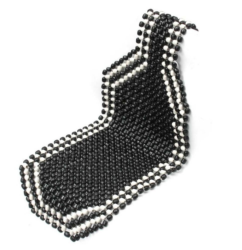Universial Summer Cool Wood Wooden Bead Seat Cover Massage Cushion