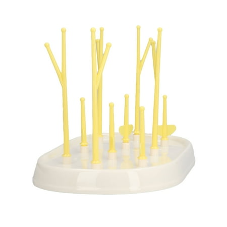 Baby Milk Bottle Drain Rack, Milk Bottle Rack Plastic Portable Quickly ...