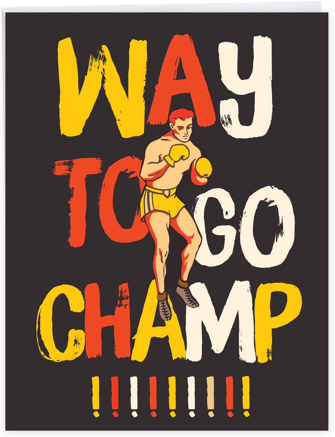 Champ - Congratulations from All of Us Card with Envelope (Letterhead 8 ...