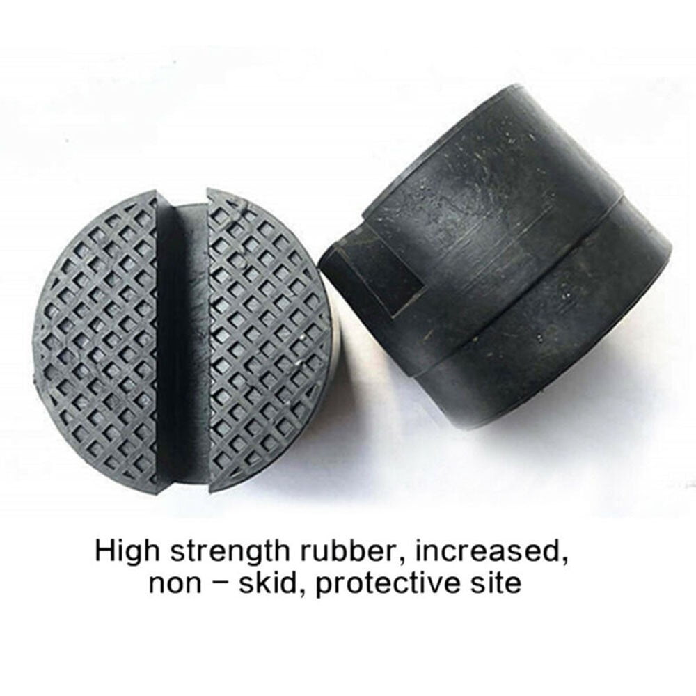 Rubber Slotted Rail Adapter Hydraulic Floor Jack Guard Protector Pad ...