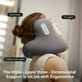 Travel Neck Pillow with Bluetooth Headset ,Memory Foam and Noise ...
