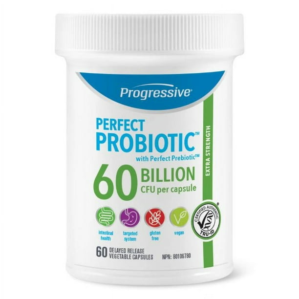 Perfect Probiotic - 60Bil, 30 Capsules - Walmart.ca