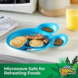 Hefty Zoo Pals 7.75 Inch Kids Paper Plates with Animal Designs, Soak ...