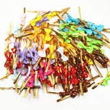 Jubilant 100Pcs/Set Packing Wire Flexible Bendable Gift Wrapping Bow ...