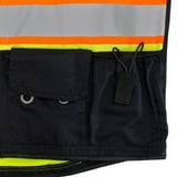 Fierce Safety Premium Surveyors Class 2 Heavy Duty Vest Tablet Pockets ...
