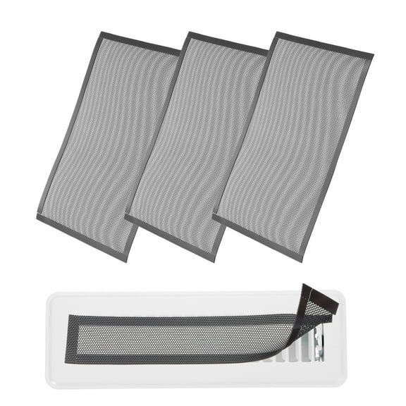 2X12 Floor Vent Covers Floor Register with Mesh Cover Trap, Heat and ...