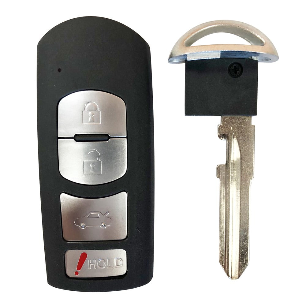 For 2014-2018 MAZDA 6 3 SMART KEY FOB REMOTE TRANSMITTER WAZSKE13D01 ...