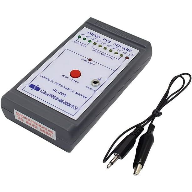 Handheld Surface Resistance Tester Electric Resistivity Meter Anti ...