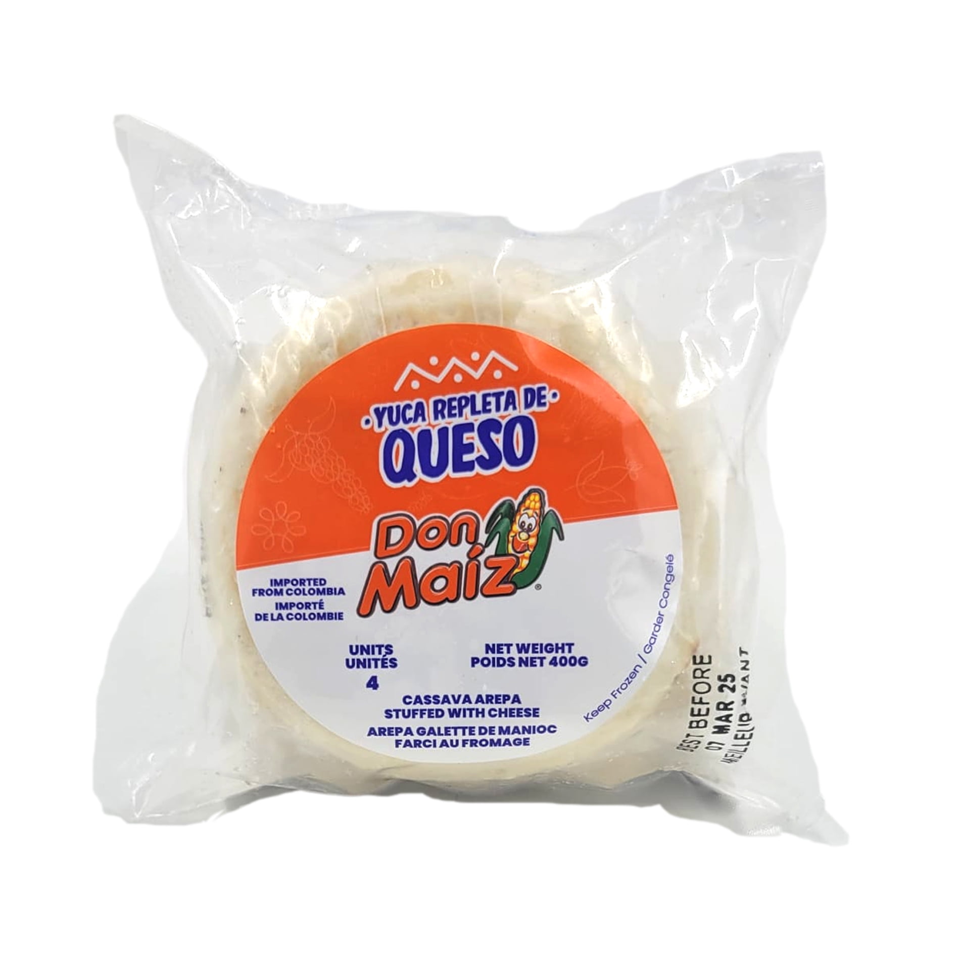 Click here for Don Maiz Arepa With Cheese 400 G prices
