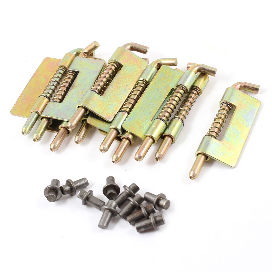 10 Pcs Right-handed Spring Loaded Lock Bolt Latch 7.5cm Length ...