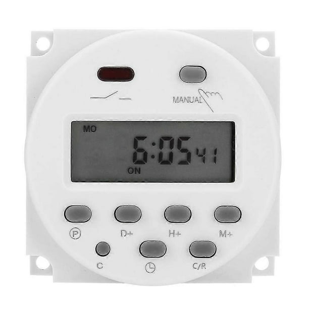 12v Digital Lcd Power Programmable Timer Time Switch Relay | Walmart en ...