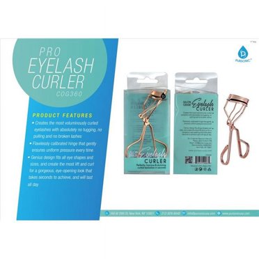 e.l.f. Cosmetics Pro Eyelash Curler - Premium Makeup Tool for ...