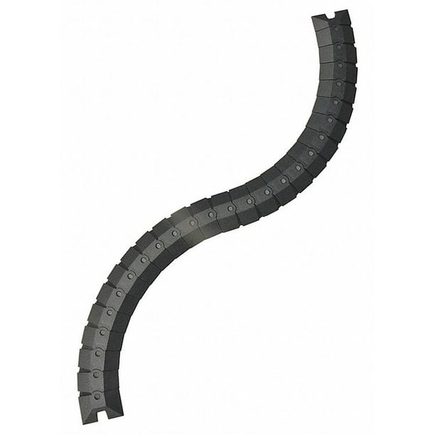 Ultratech Cable Protector,Drop Over,1 Channel,3ft. 1802 - Walmart.com