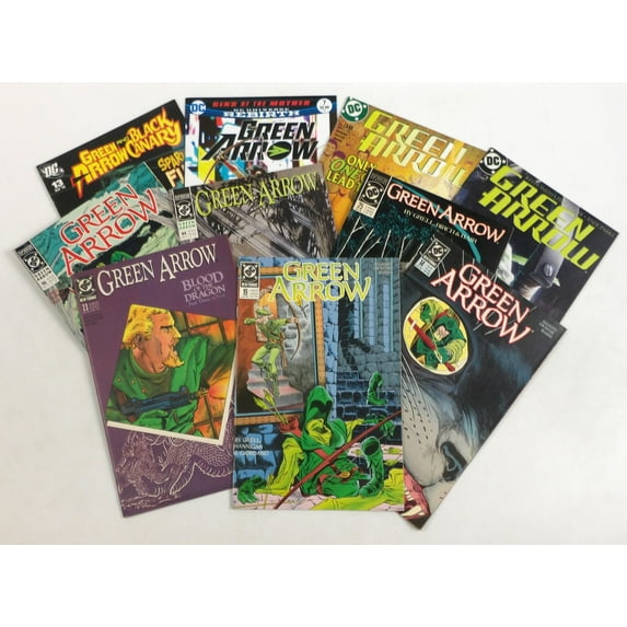 Green Arrow Value Bundle - 10-Pack of Comic Books - DC Comics ...