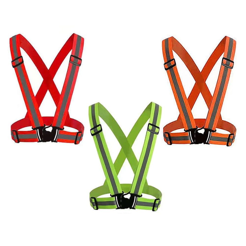 Night riding high-brightness reflective vest Velcro traffic safety ...