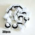 30Pcs Rocker Panel Moulding Clip For Honda Civic Side Skirt, Sill Guard ...