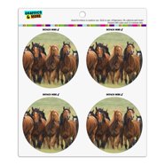 Japanese Horned Demon Mask Oni Refrigerator Fridge Locker Vinyl Circle ...