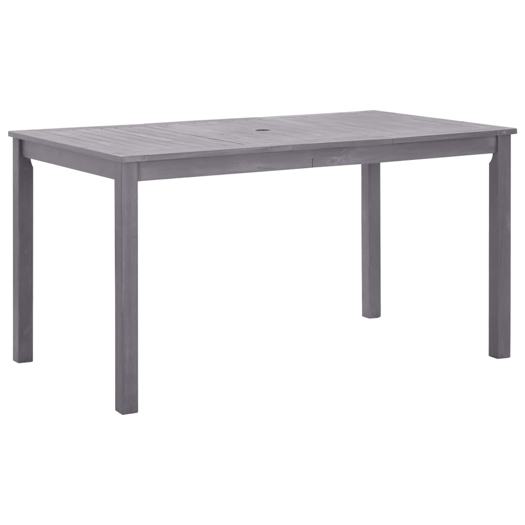 Click here for Vidaxl Garden Table Grey Wash 140x80x74 Cm Solid A... prices