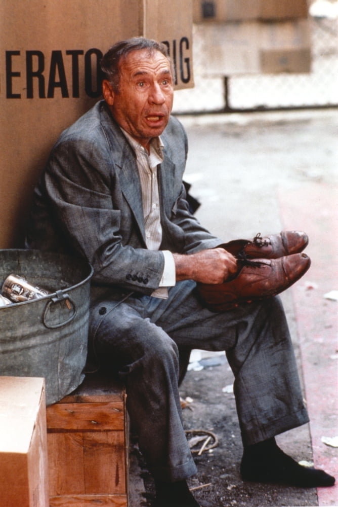 Mel Brooks Portrait in Blue Suit Photo Print (24 x 30) - Walmart.com